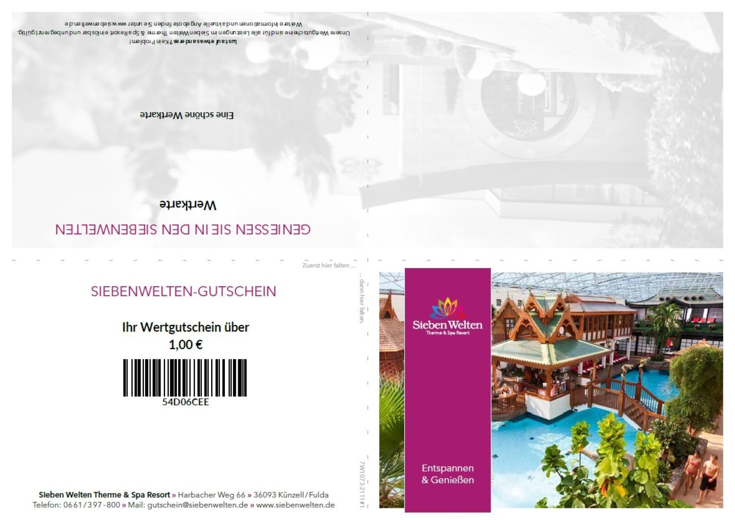 Sieben Welten Therme Preise